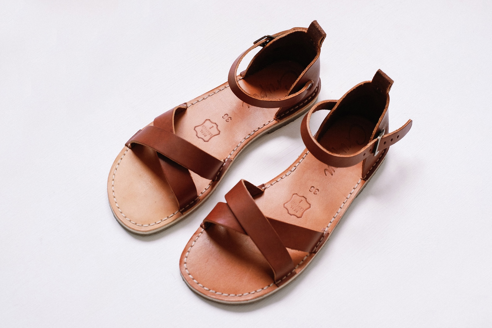 Brown Leather Sandals Brown Leather Leather Sandals Women - Etsy