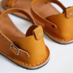 Wide Toe Box Sandals Barefoot Sandals Women Leather - Etsy