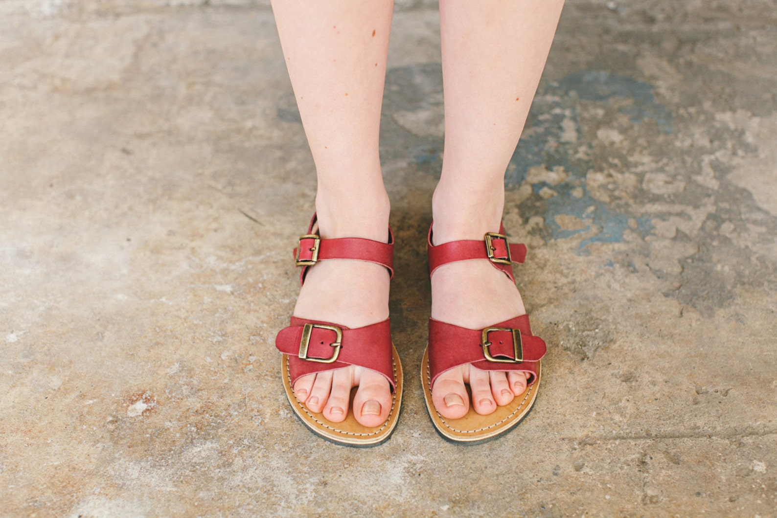 Marsala Customizable Sandals Wide Foot Sandals Narrow Foot - Etsy