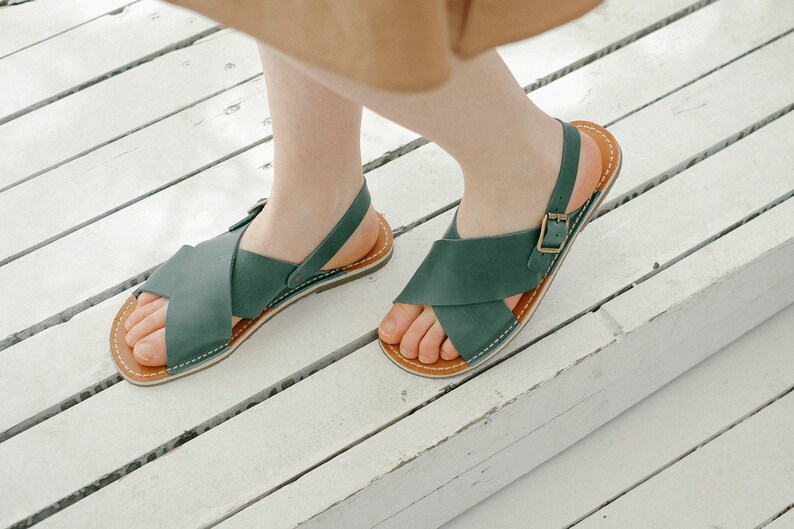 Women Sandals, Flip-flops, Leather Sandals, Flipflops, Leather Flip ...