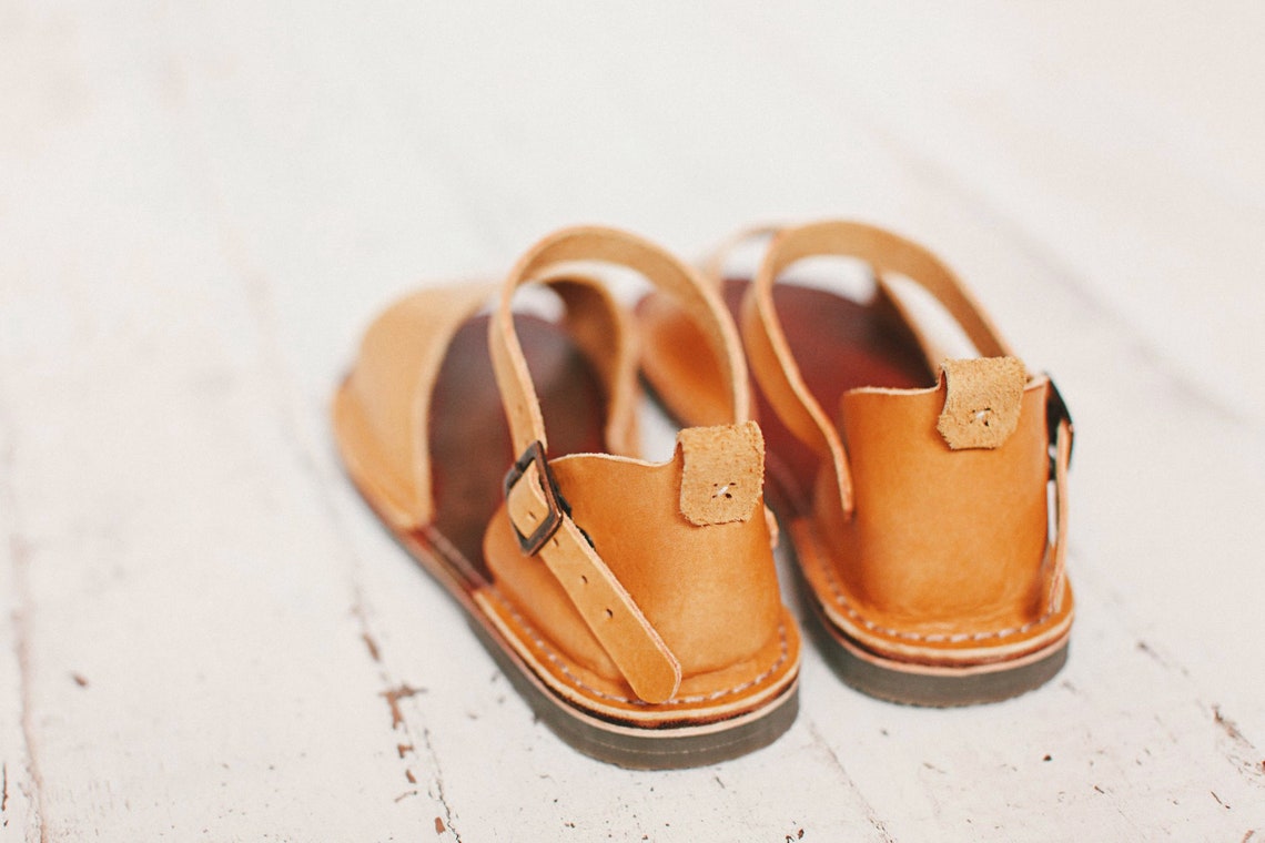 Mustard Leather Sandals Mustard Sandals Summer Shoes - Etsy