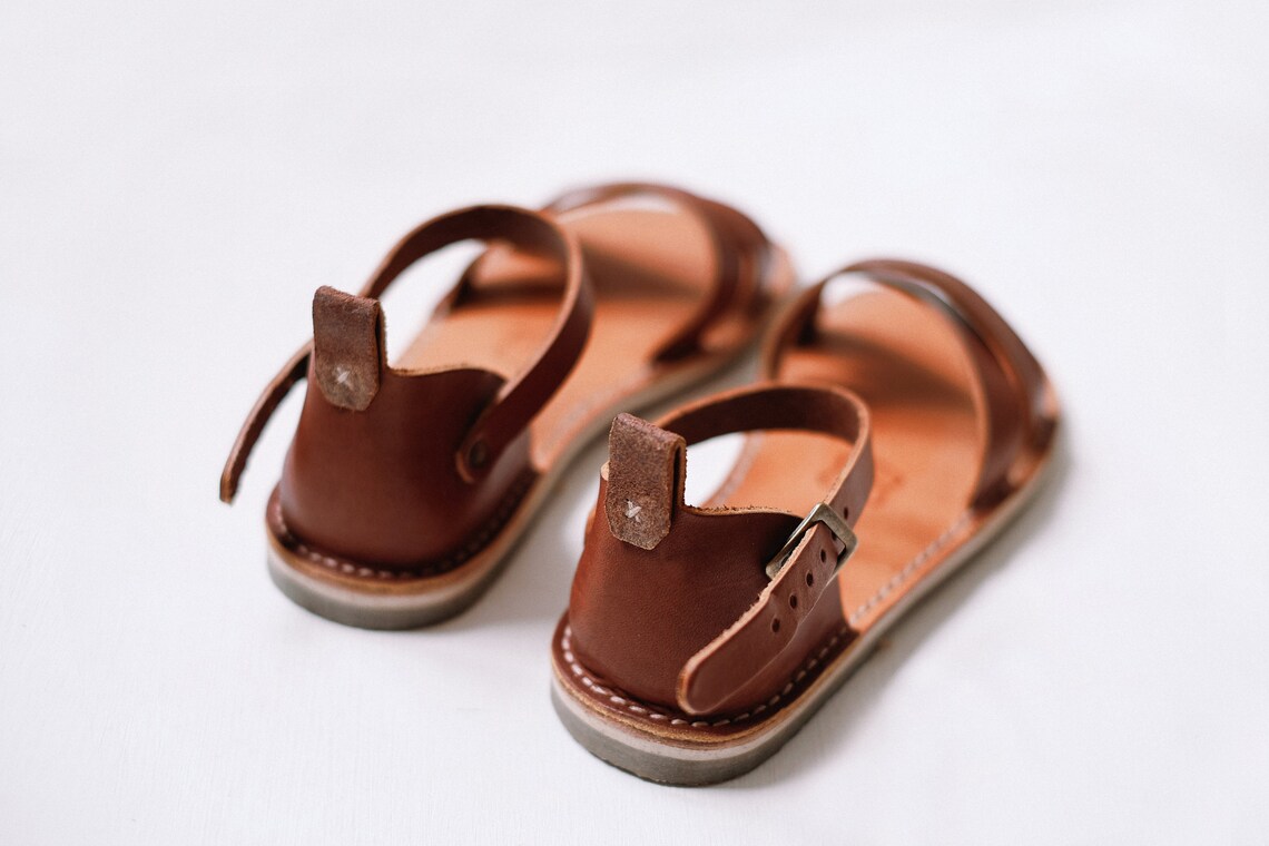 Brown Leather Sandals Brown Leather Leather Sandals Women - Etsy