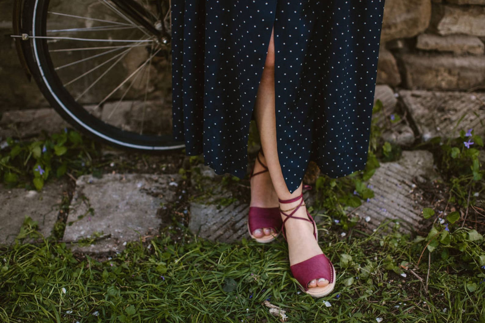 Women Sandals, Women's Shoes, Dark Red Sandals, Wine Sandals, Marsala ...