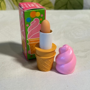 Vintage 1970s Avon Ice Cream Cone Tutti-frutti Lip Gloss Pomade - Etsy