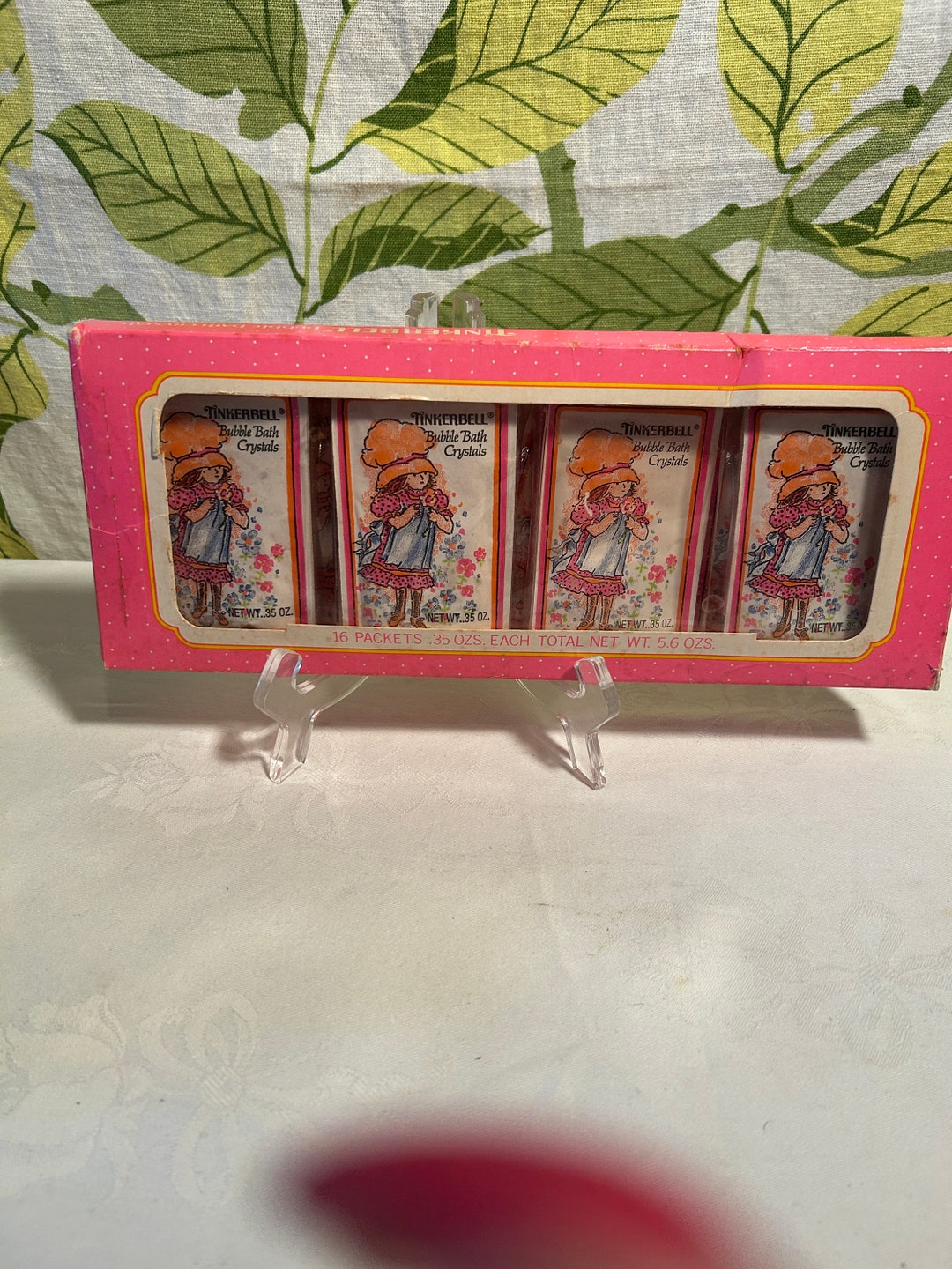 Vintage 1980s Tom Fields Tinkerbell Bath Crystals Bath Powder UNUSED - Etsy