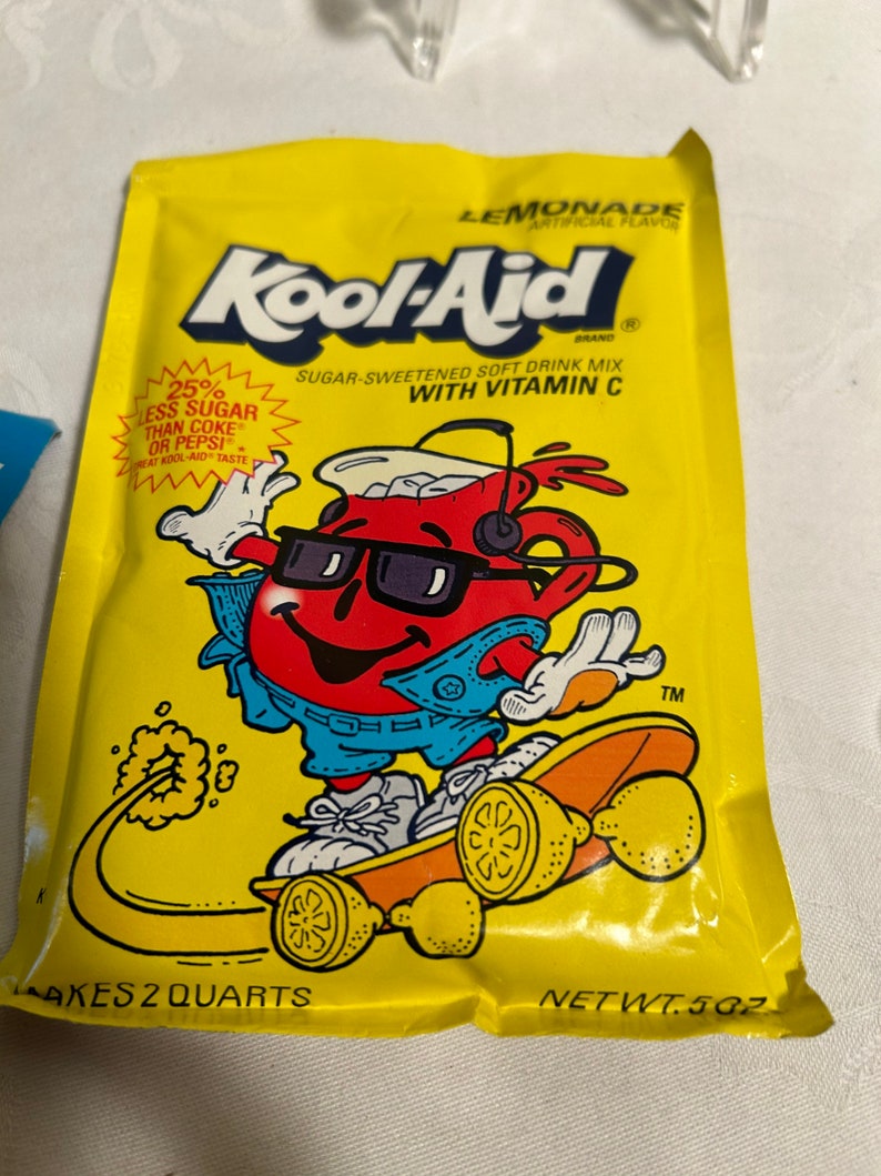 Vintage 1980s 1990s Kool-aid Lemonade 2qt Packet UNUSED - Etsy
