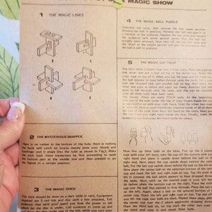 Vintage 1970s Dime Store Magic Set Toy UNUSED SEALED - Etsy