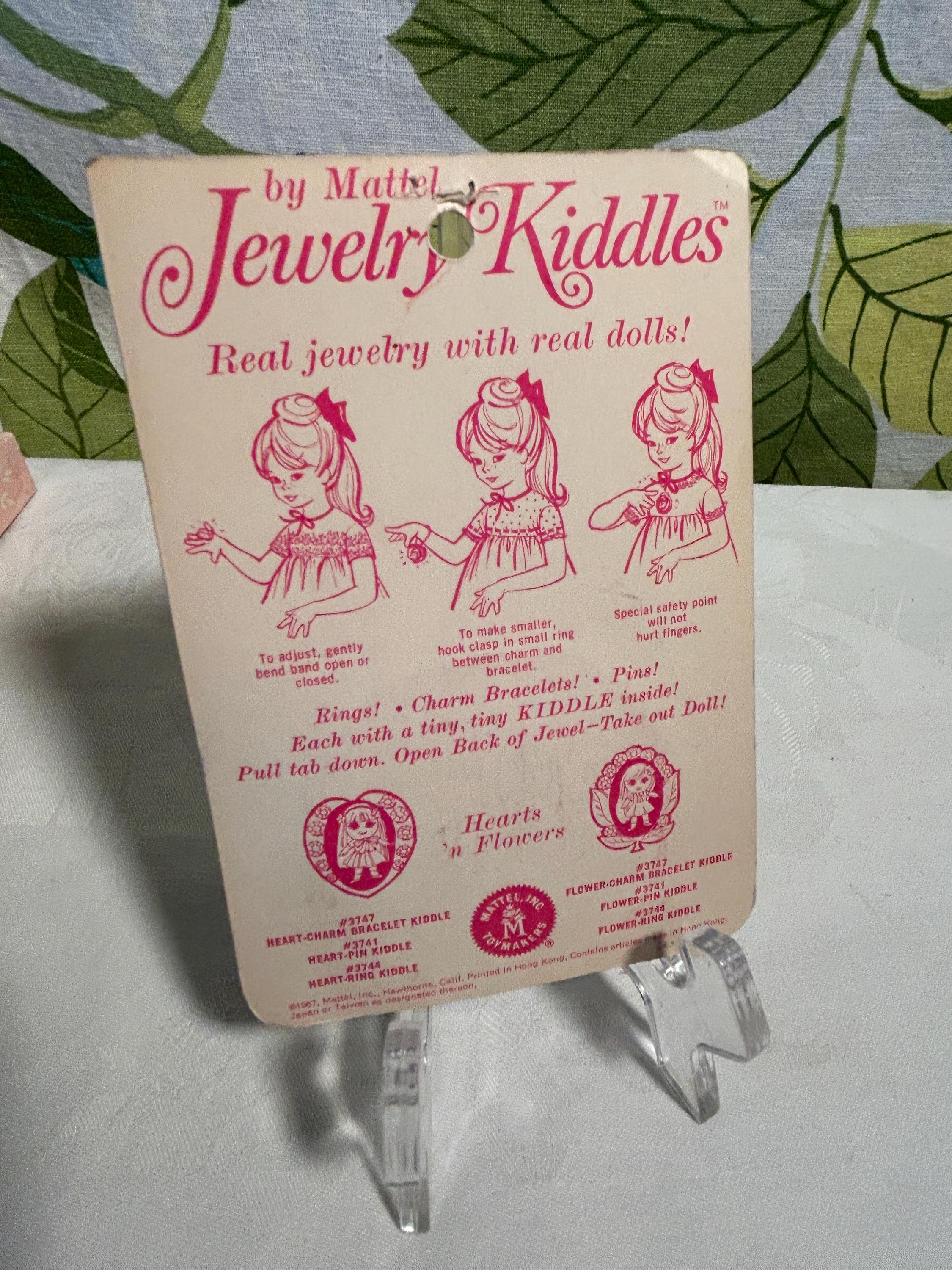 Vintage 1967 Mattel Jewelry Liddle Kiddle Bracelet and Mini Doll SEALED ...