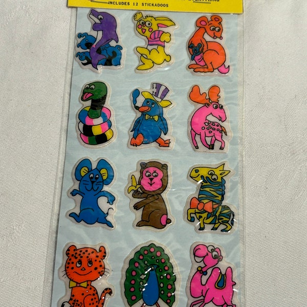 Puffy Stickers - Etsy