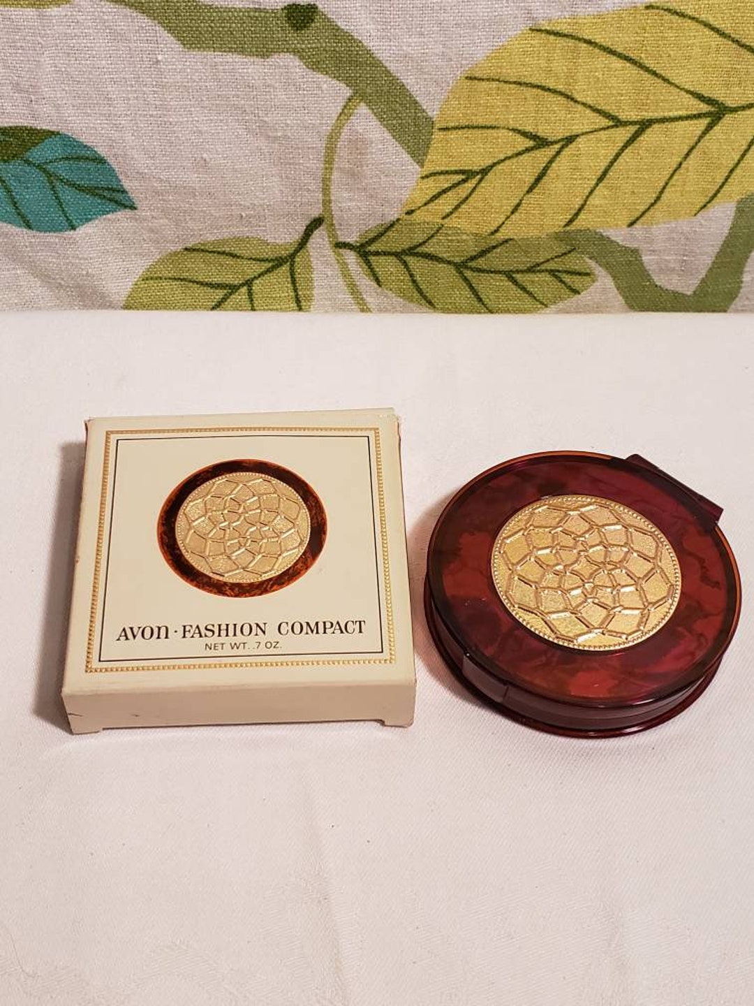 Vintage 1970s Avon Face Powder Compact - Etsy