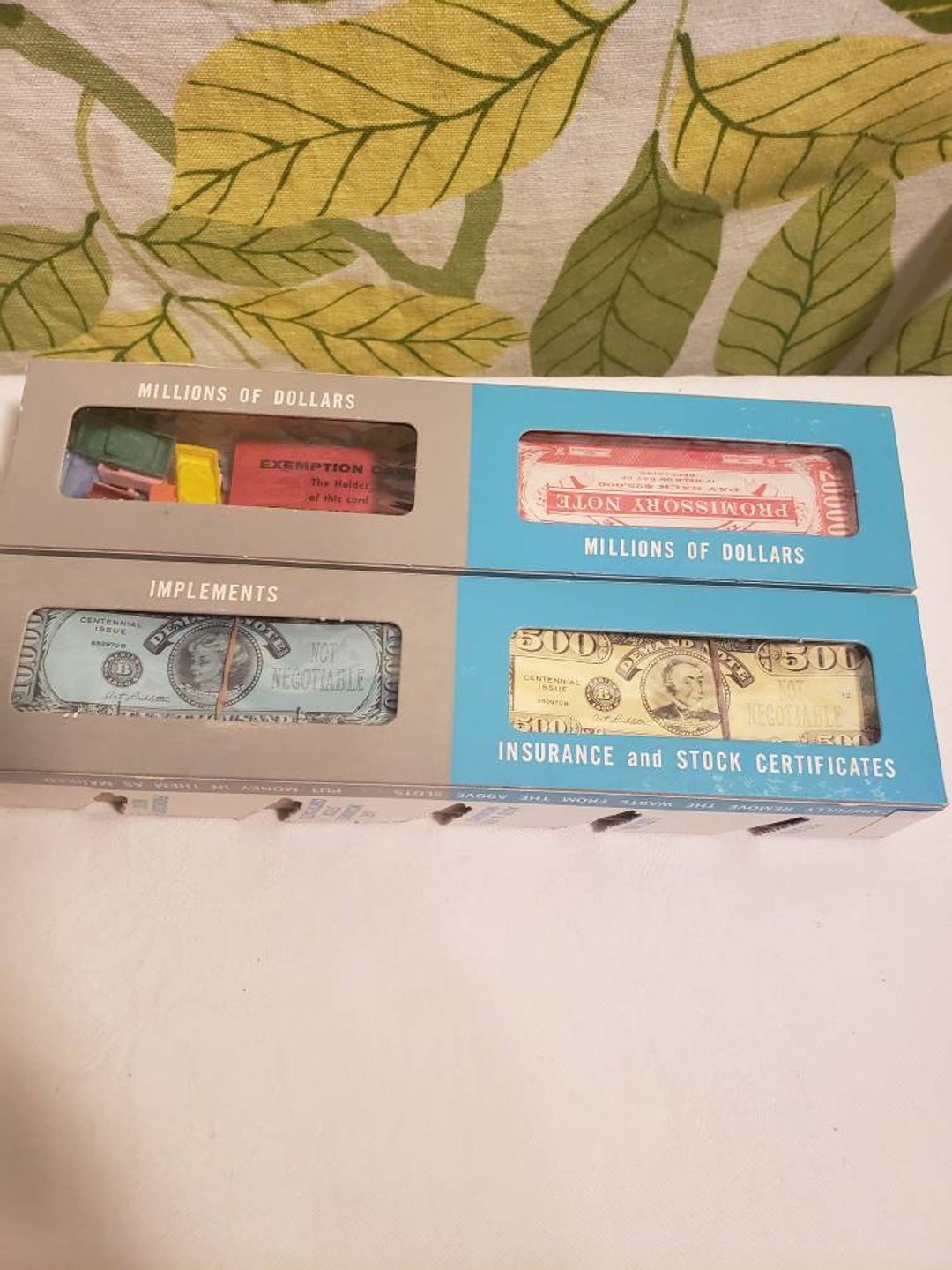 Vintage 1960s Milton Bradley Life Game Money and Game Pieces - Etsy