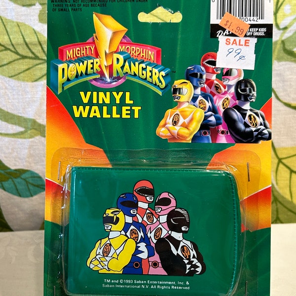 Power Rangers Wallet - Etsy