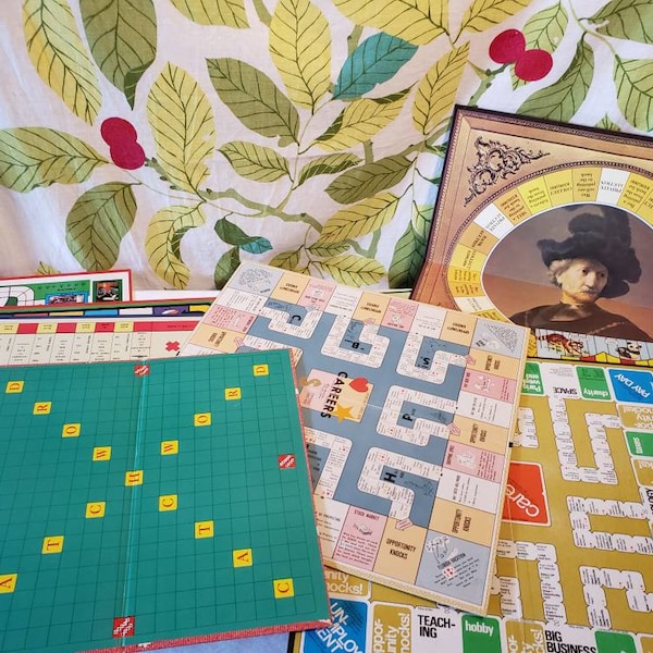 Vintage Board Games Book - Etsy