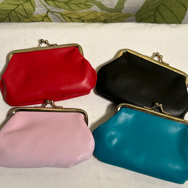 Vintage Plastic Coin Purse - Etsy