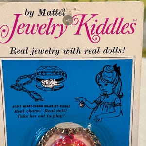 Vintage 1967 Mattel Jewelry Liddle Kiddle Bracelet and Mini Doll SEALED ...