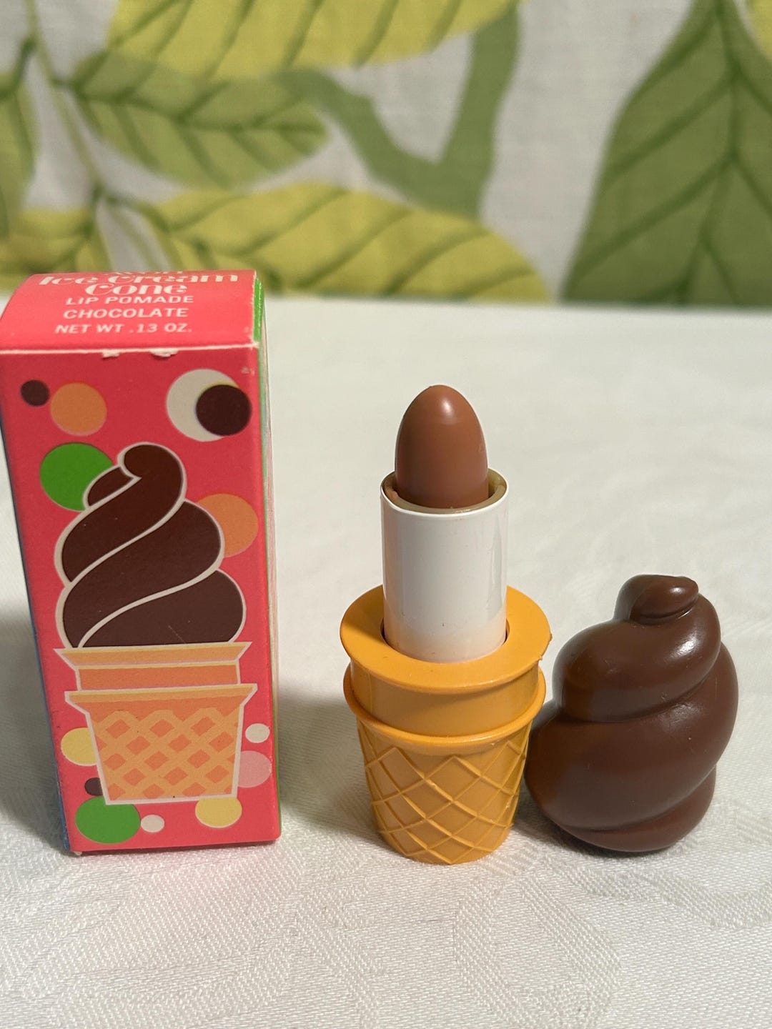 Vintage 1970s Avon Chocolate Ice Cream Cone Lip Gloss Pomade NIB - Etsy