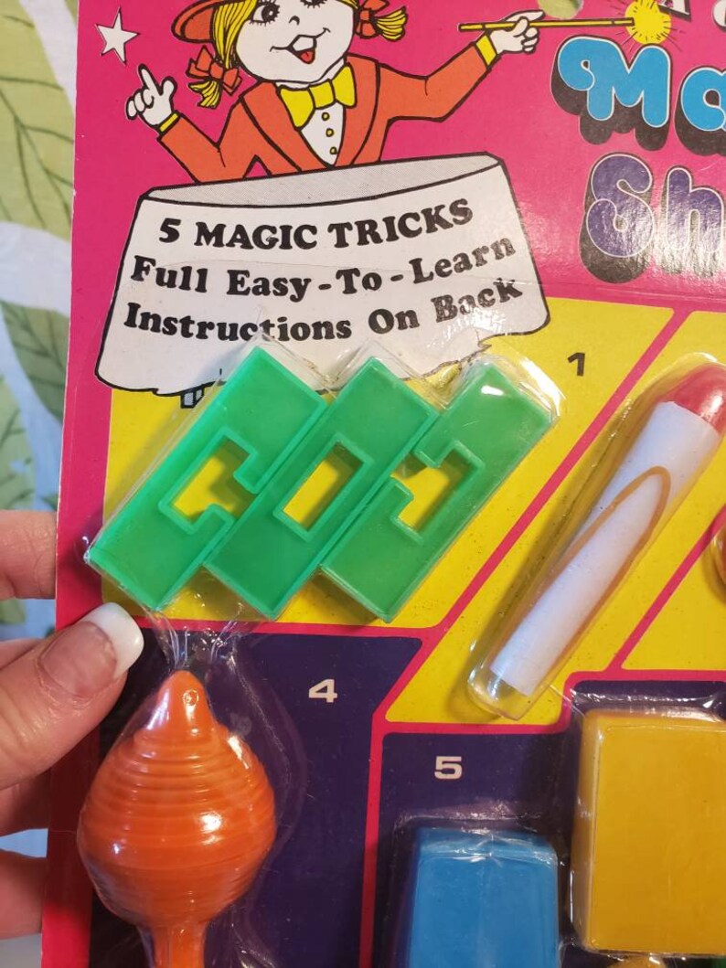 Vintage 1970s Dime Store Magic Set Toy UNUSED SEALED - Etsy