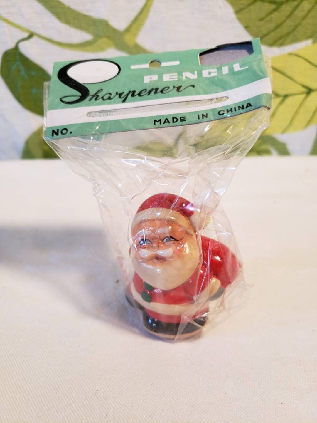 Vintage 1960s Santa Claus Pencil Sharpener NOS UNUSED - Etsy