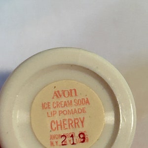 Vintage 1970s Avon Cherry Ice Cream Soda Lip Gloss Pomade - Etsy