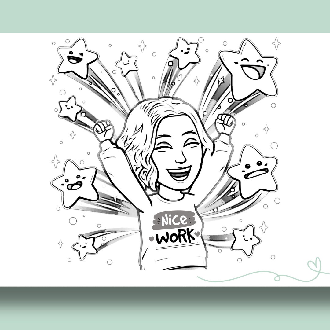 Teacher Bitmoji Classroom Stamp Self Inking Custom - Etsy