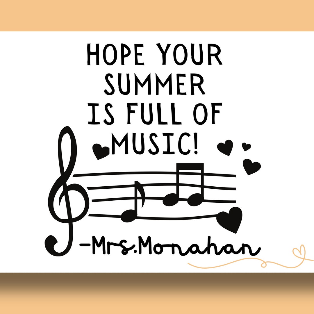 Music Yearbook Stamp Self Inking Custom - Etsy