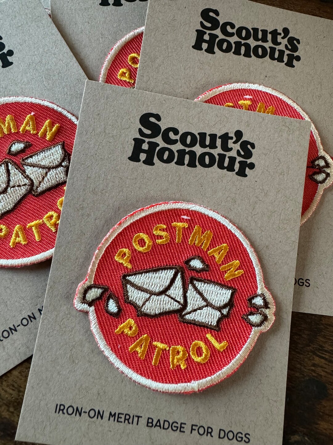 Embroidered Merit Badge Postman Patrol - Etsy