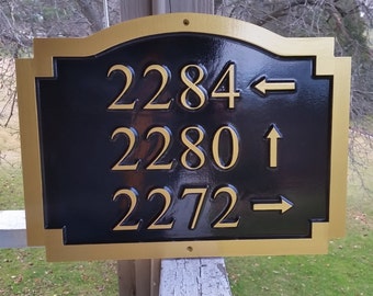 Address Arrow Sign - Etsy