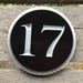 Custom Round Street Number Plaque Circular House Marker Signs - Etsy