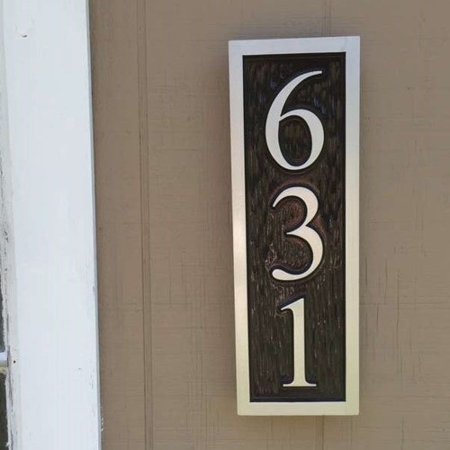 Create Your Own Street Address Sign Custom Made House Number - Etsy