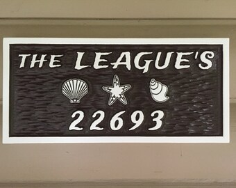 Custom House Marker / with Street Name and motif plaque A94 | Etsy