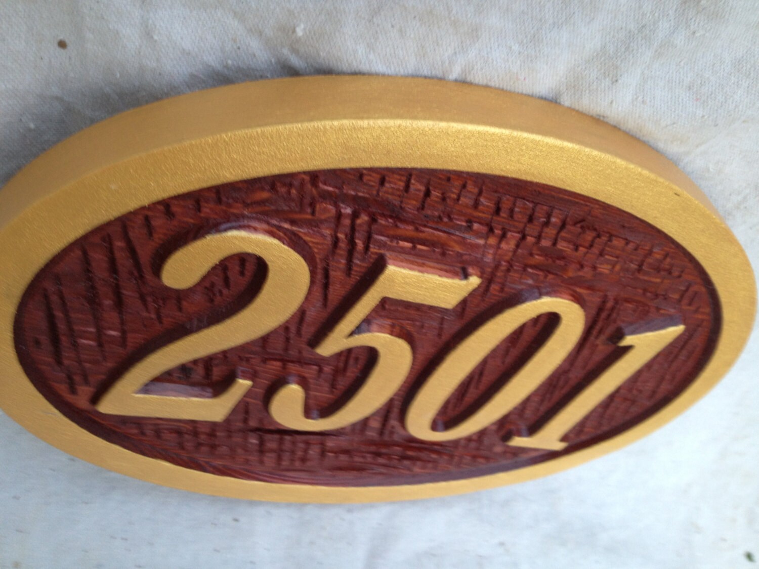 Cedar Carved Address Sign Custom Carved Wood Signage Made | Etsy