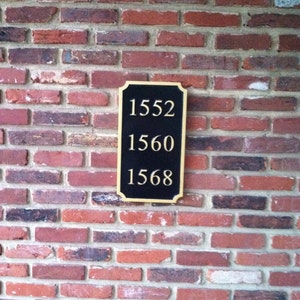 Customize Your Own Address Sign - Numbers for House, Apartments, Condo ...