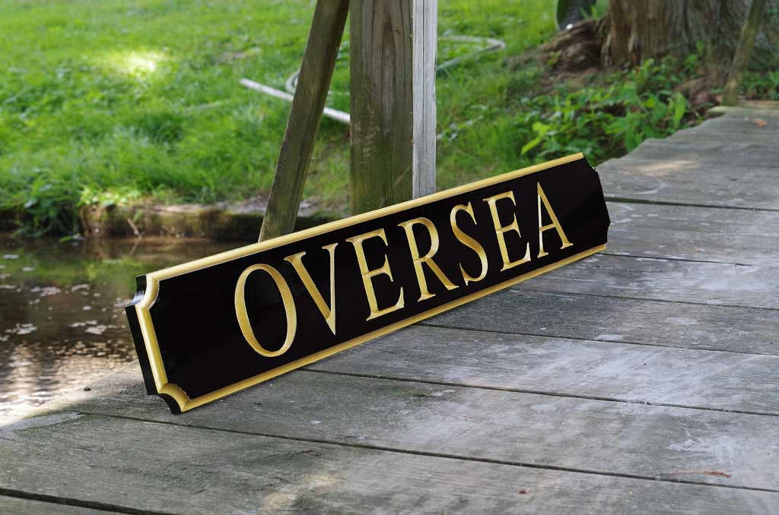 Custom V-carved Quarterboard Sign Add Your Name Q69 | Etsy