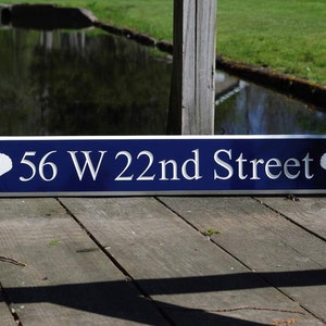 Custom Carved Quarterboard Sign - Add Your Address, Name, or Place, and ...