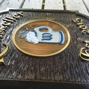 German Themed Custom Pub Sign - Personalized With Beer Stein - Etsy