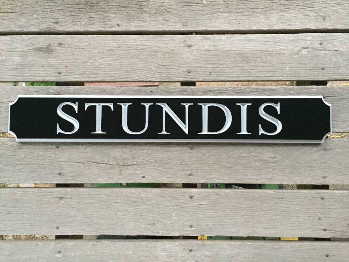 Carved Quarterboard Sign Customize With Your Name and Color - Etsy