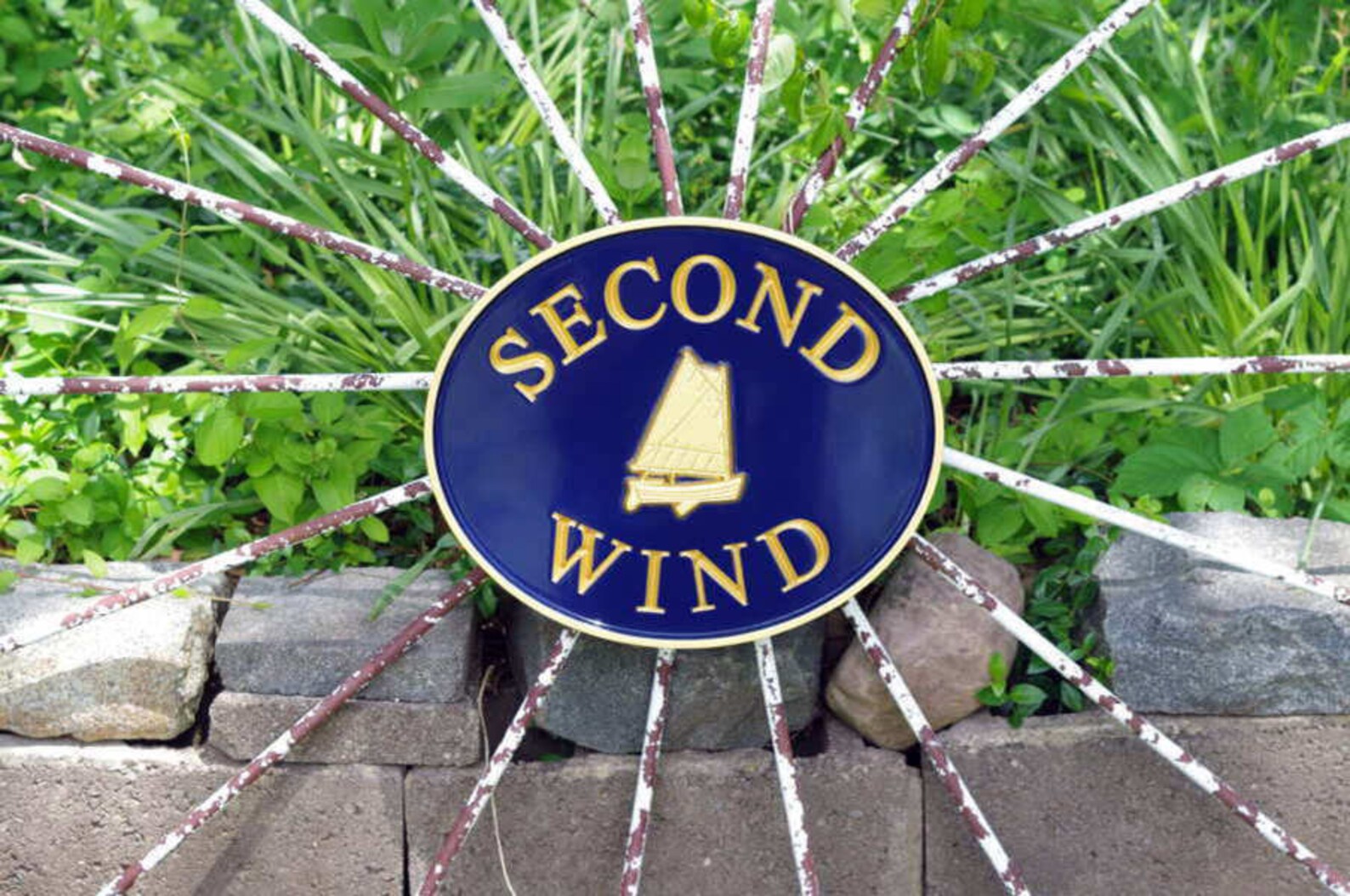 Personalized Exterior House Marker Sign with House Name | Etsy