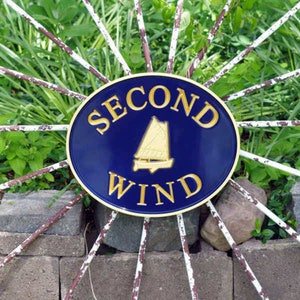 Personalized Exterior House Marker Sign With House Name, Street Name ...