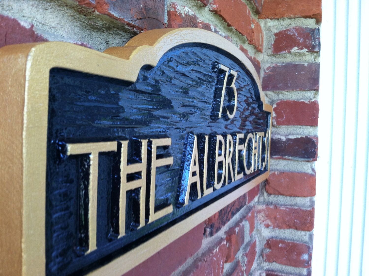 Unique Custom Signs House Number Signs Custom Carved | Etsy