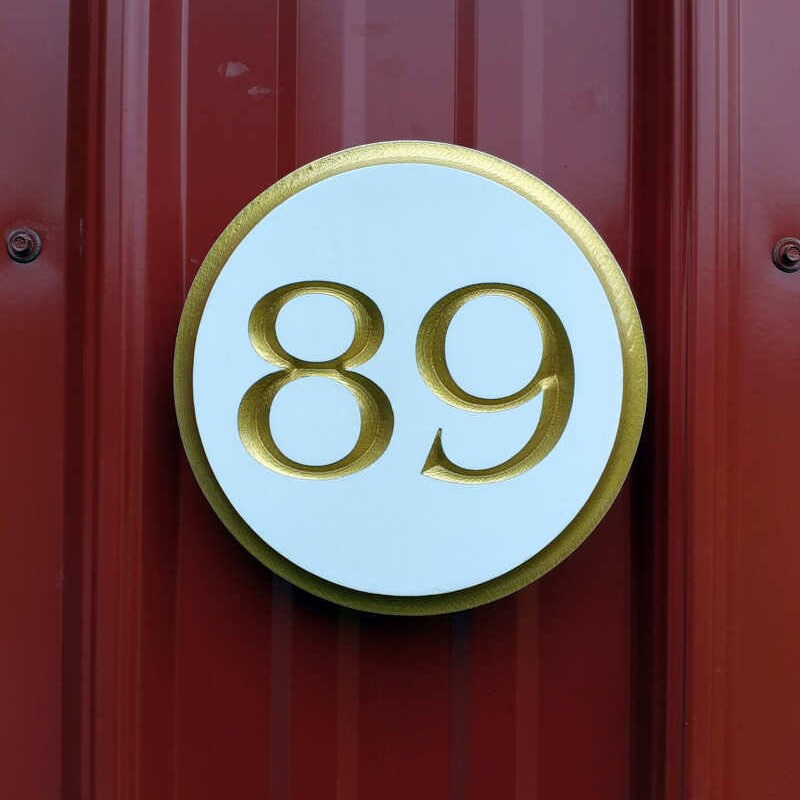 Round House Numbers - Etsy