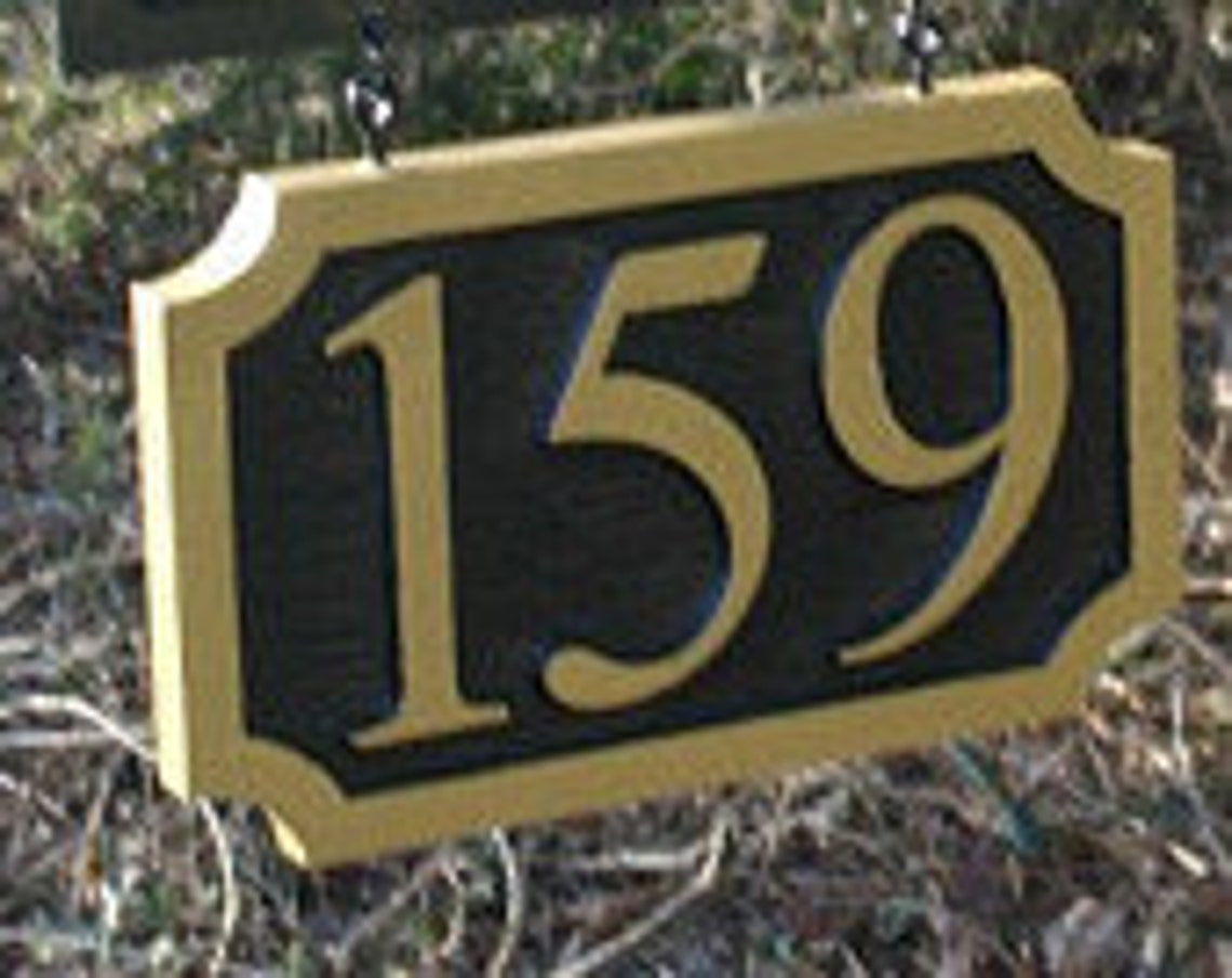Create Your Own Street Address Sign Custom Made House Number - Etsy