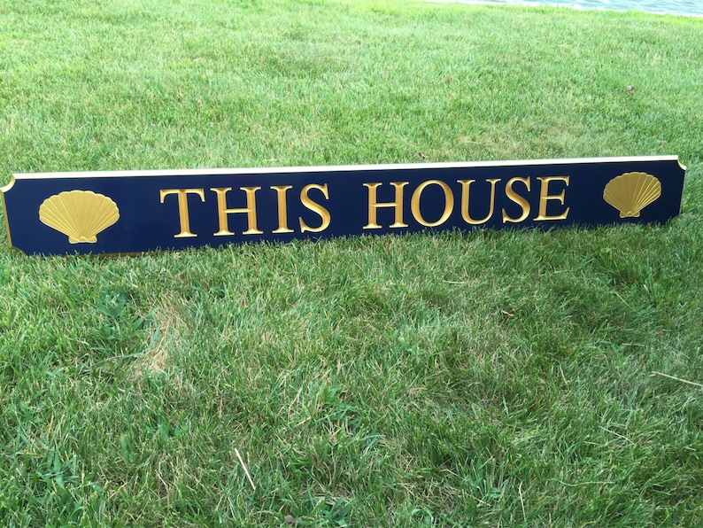 Nantucket Custom Carved Quarterboard Sign Add Your Name or - Etsy