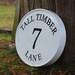 Address Marker Sign for Bracket With Street Name Large House - Etsy