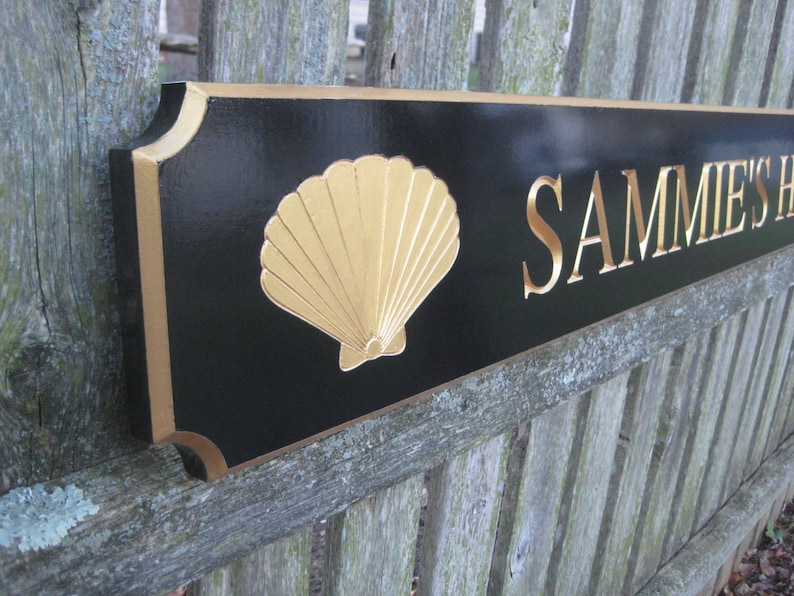 Nantucket Custom Carved Quarterboard Sign Add Your Name or - Etsy
