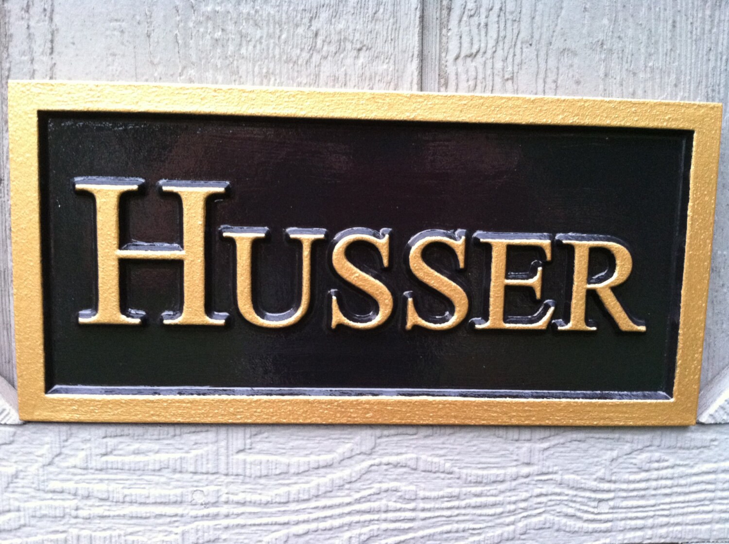 Family Name Plate Personalized Last Name Custom Carved | Etsy UK