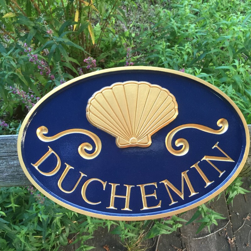 Shell Sign - Etsy