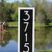 Horizontal or Vertical Address Sign Create Your Own Custom House Number ...