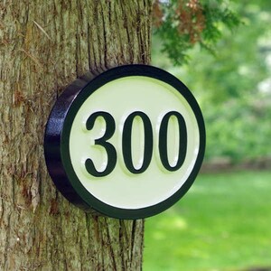 Custom Numbers House Number Sign - Carved Address Plaques (A3) - Etsy