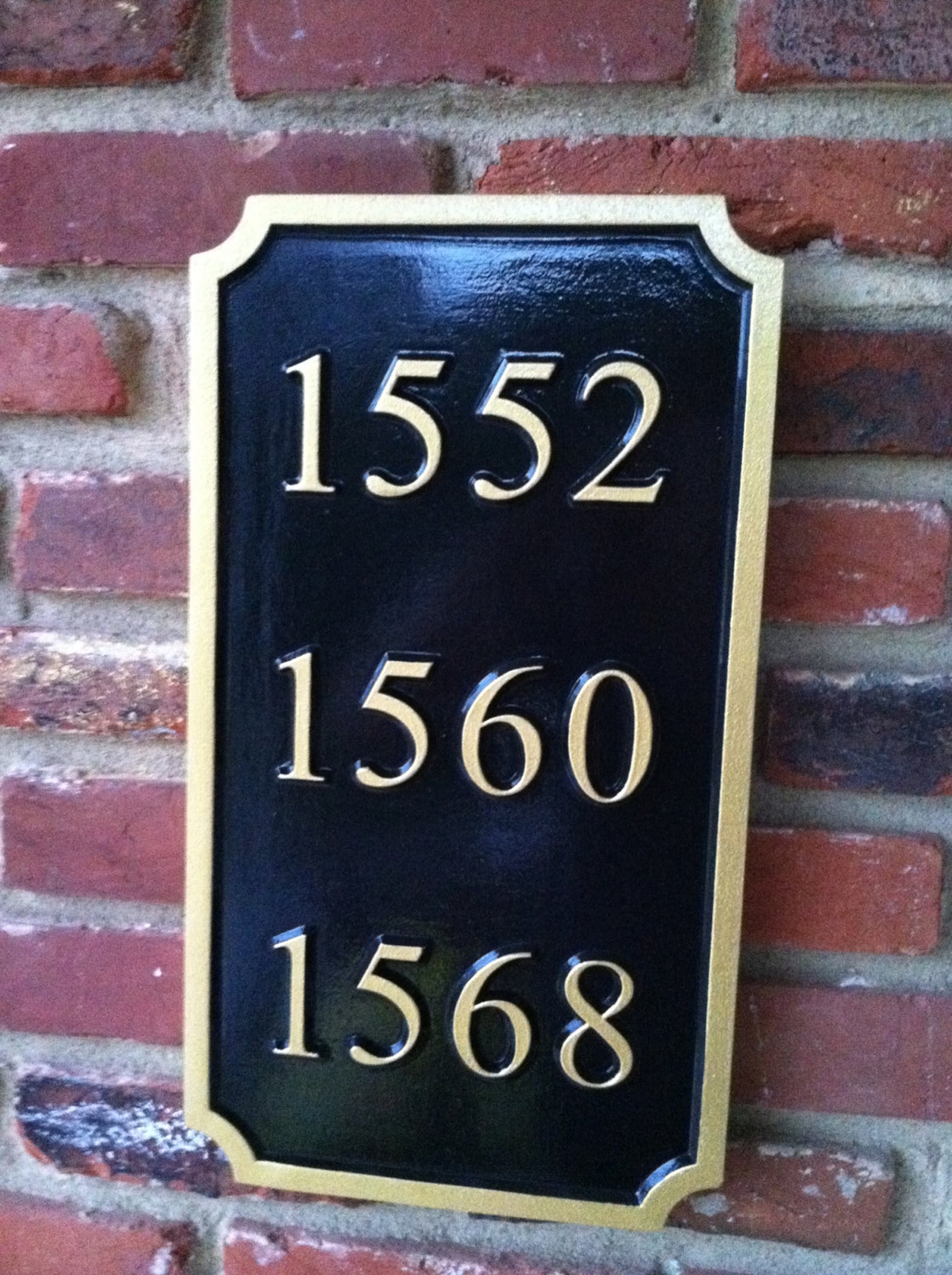 Customize Your Own Address Sign - Numbers for House, Apartments, Condo ...