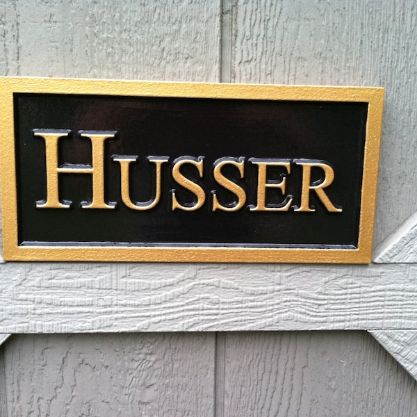 Mailbox Name Plate - Etsy